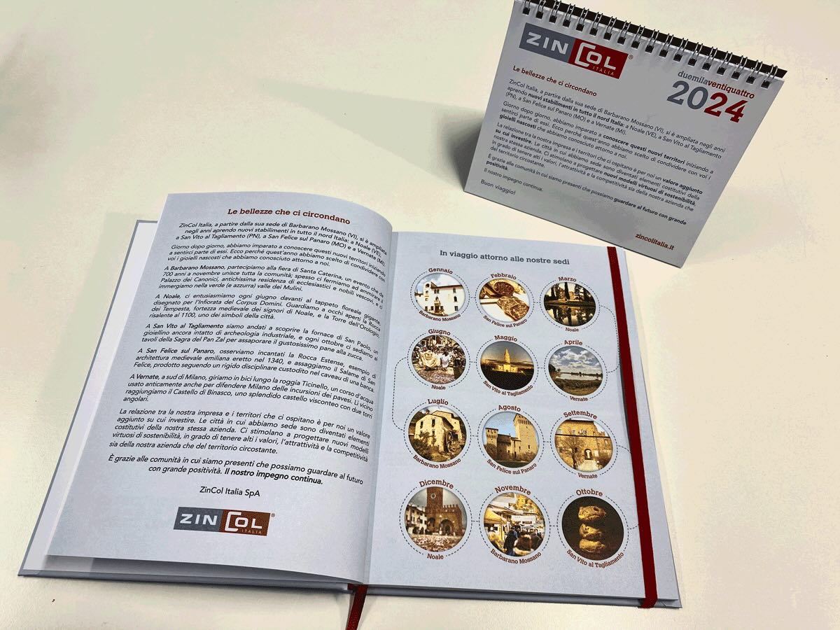 Il 2024 ZinCol in viaggio tra le bellezze che circondano le nostre sedi ...